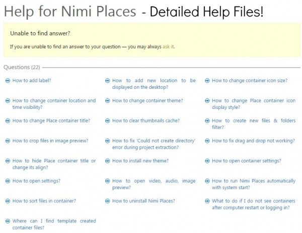 Awesome Software Review - Nimi Places Desktop Organization