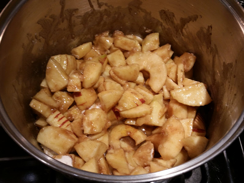 Salted Caramel Apple Crisp Recipe