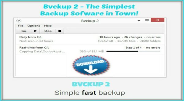 Bvckup 2 - The Simple and Fast Way To Backup Your PC