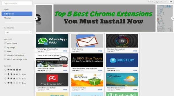 Top 5 Best Chrome Extensions You Must Install Now