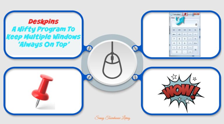 Deskpins - A Nifty Program To Keep Multiple Windows 'Always On Top'