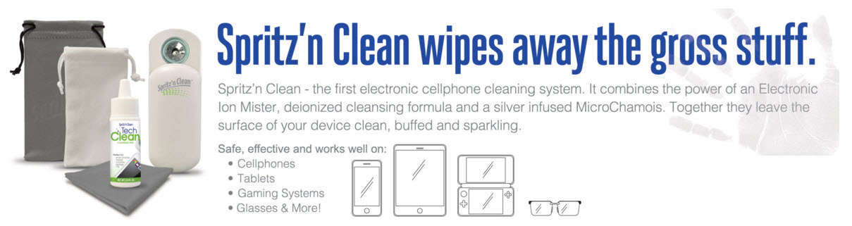 My Favorite Gadget Of The Week - Spritz’n Clean – Tech