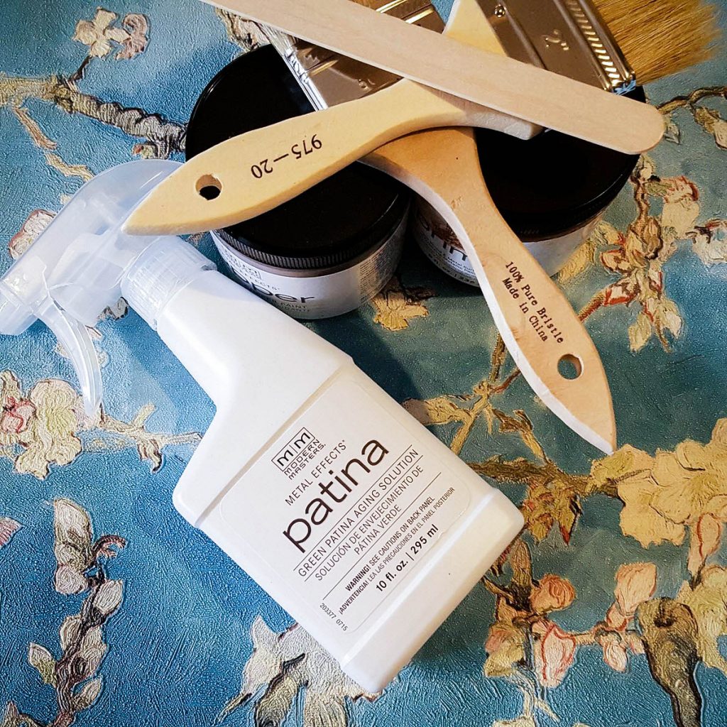 How To Easily Create A Beautiful Faux Patina Finish