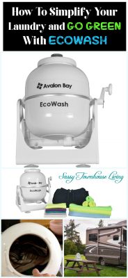 How To Simplify Your Laundry and Go Green With EcoWash