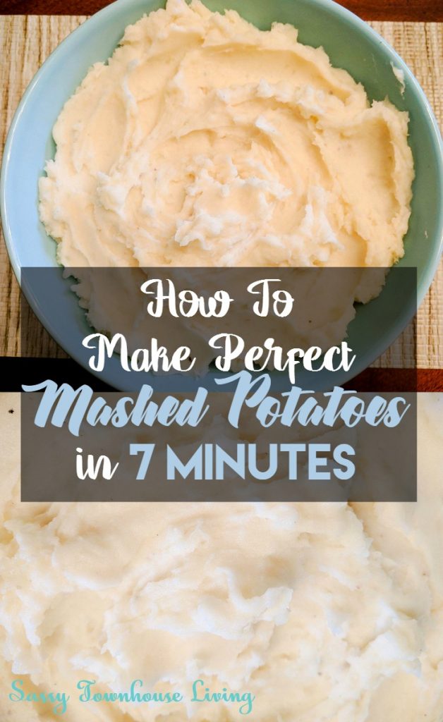 How To Make Perfect Mashed Potatoes in 7 Minutes