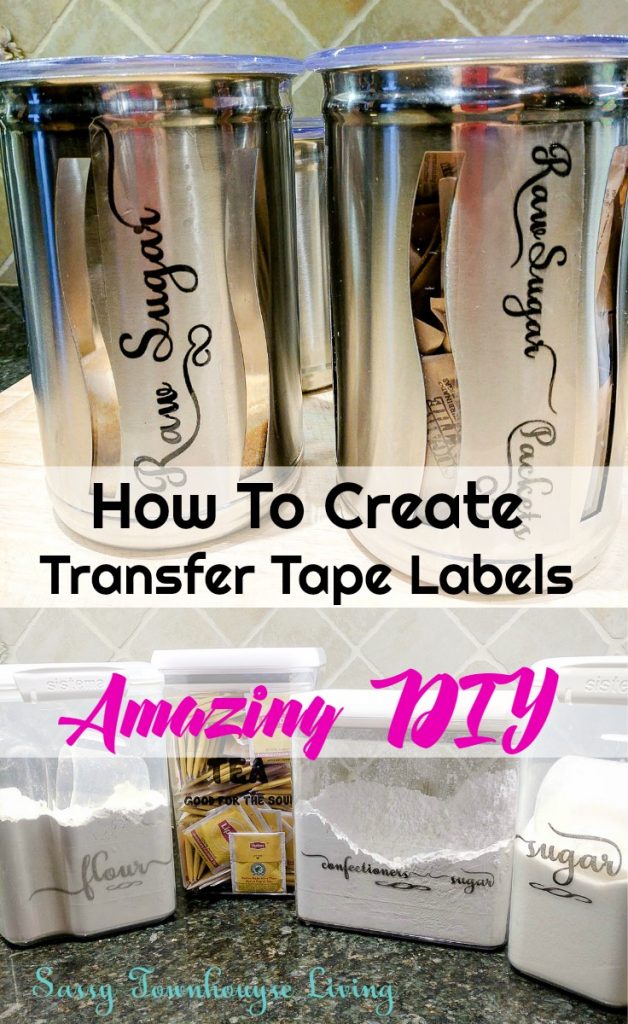 How To Create Transfer Tape Labels. Amazing DIY!