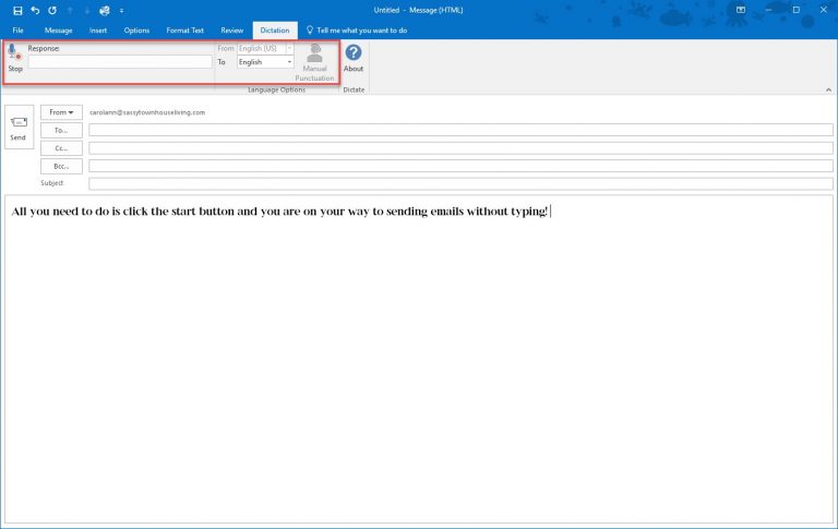 How To Easily Dictate Every Email And Word Document