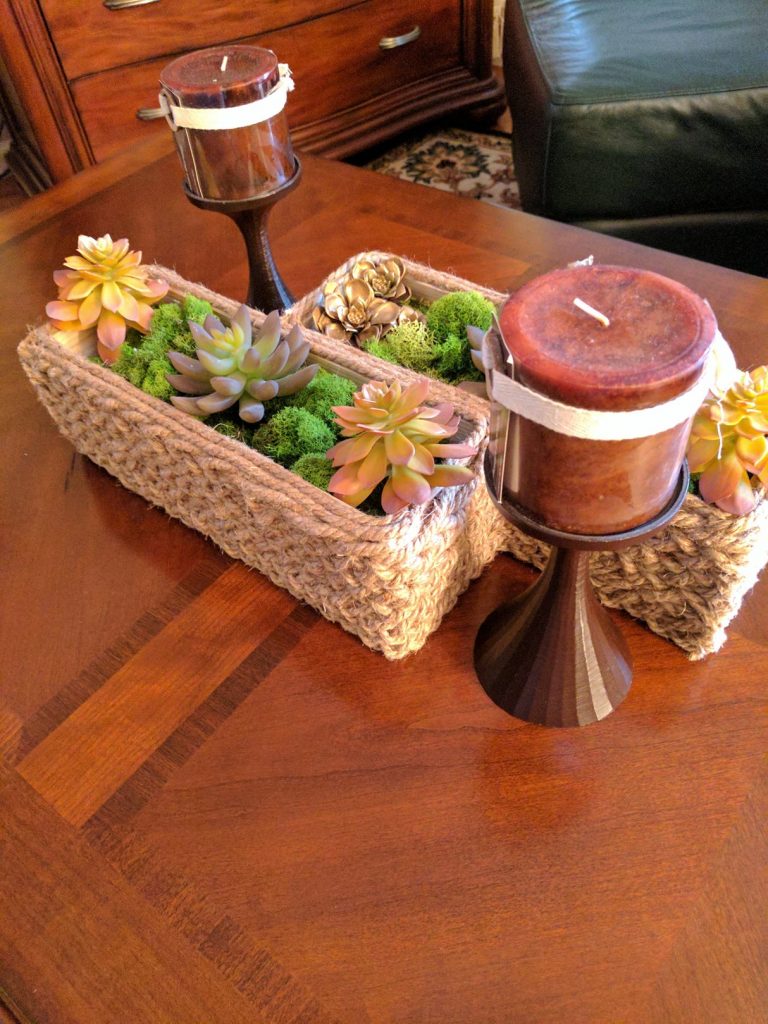 How To Easily Create A Stunning Braided Jute Centerpiece