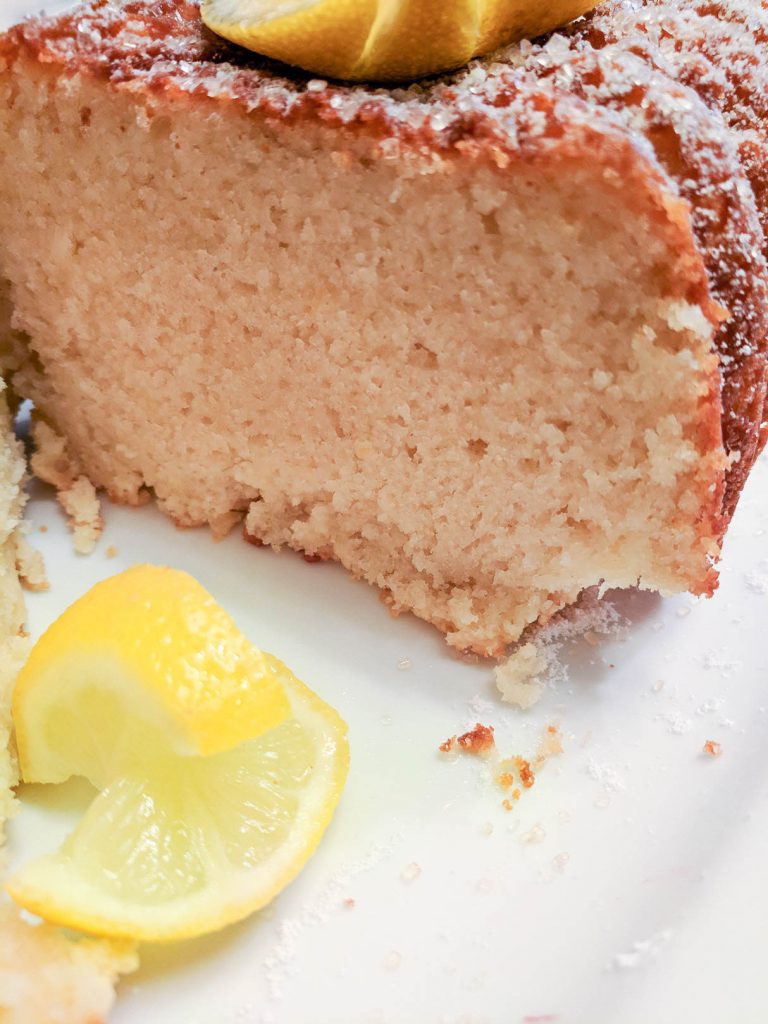 Delicious Meyer Lemon Ricotta Pound Cake
