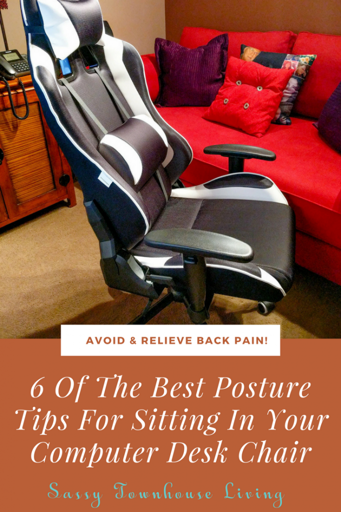 6 Of The Best Posture Tips For Sitting In Your Computer Desk Chair