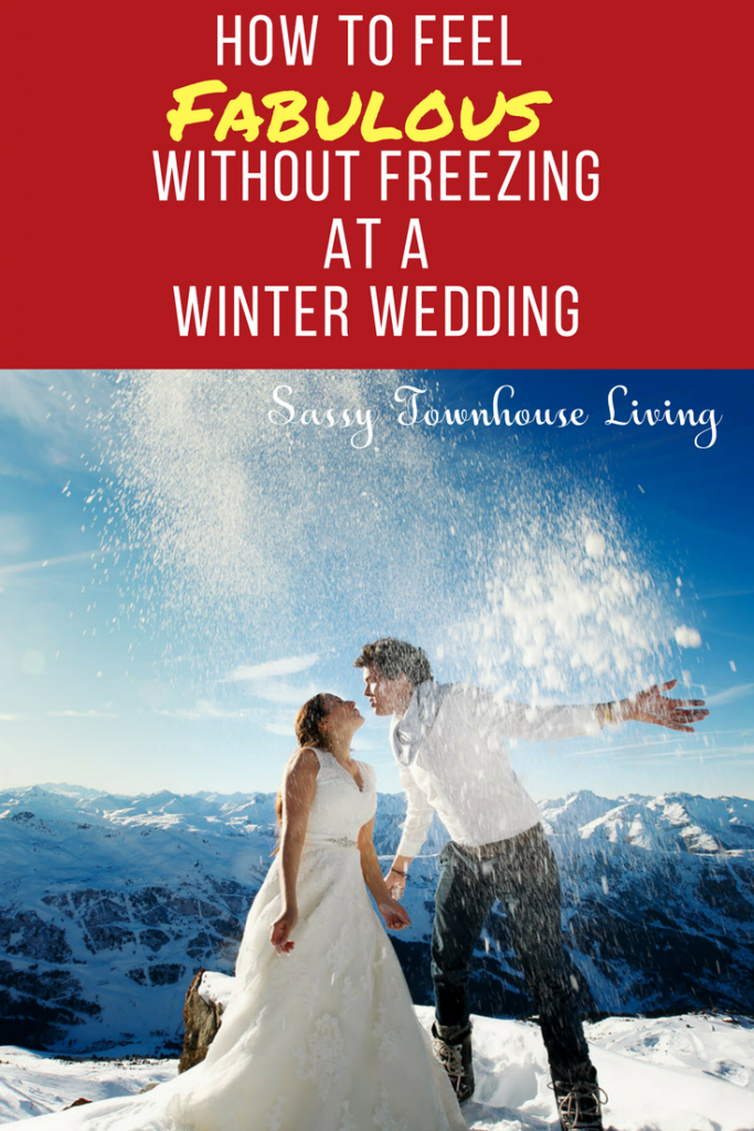 How to Feel Fabulous Without Freezing at a Winter Wedding