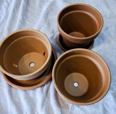 How To Make Beautiful Applique Clay Flower Pots – Sassy Townhouse Living