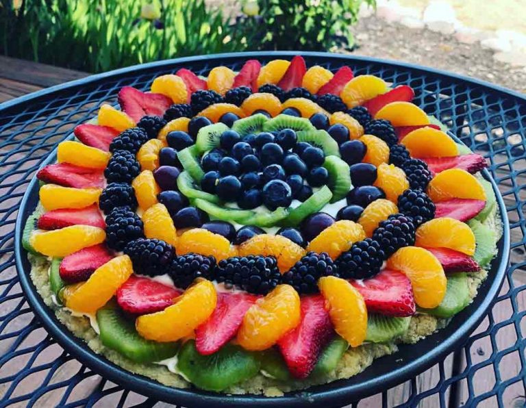 Fruit Pizza Cheesecake Tart - Easy & Delicious! – Sassy Townhouse Living