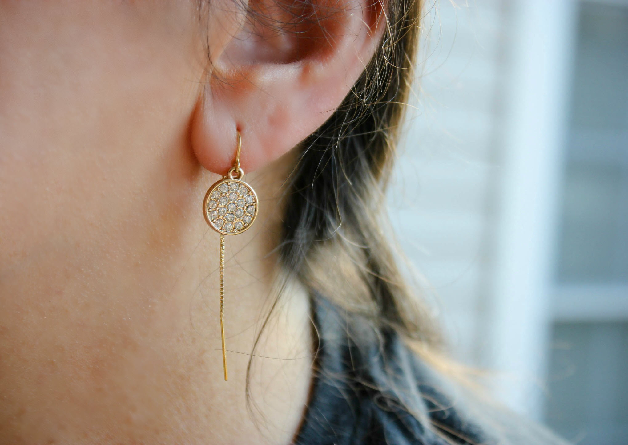 My Latest Earring Obsession - Threader Earrings By Cecelia Designs