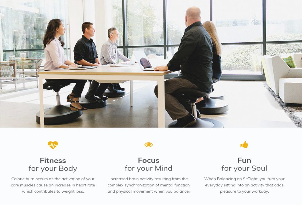 How To Get Fit While Sitting In Your Chair - Balanced Active Sitting