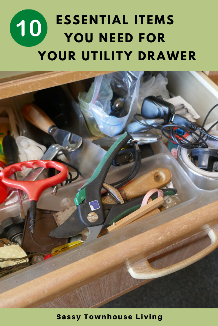 10 Essential Items You Need for Your Utility Drawer – Home & Garden