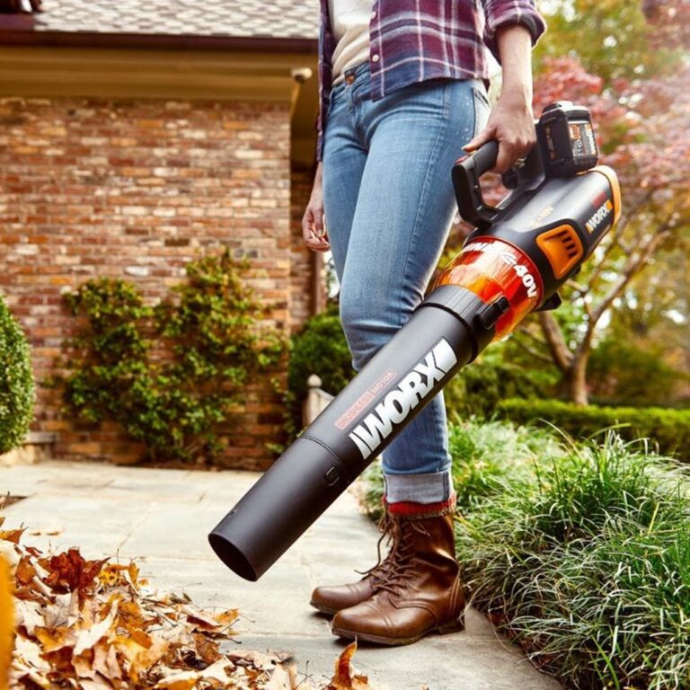 Lawn Maintenance Is Breeze With WORX Cordless Leaf Blower