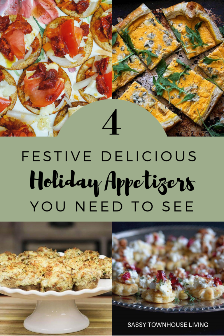 4 Festive Delicious Holiday Appetizers You Need To See – Recipes