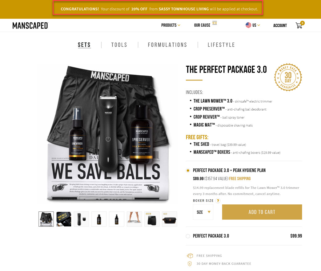 Surprise Your Man With MANSCAPED Products For Christmas