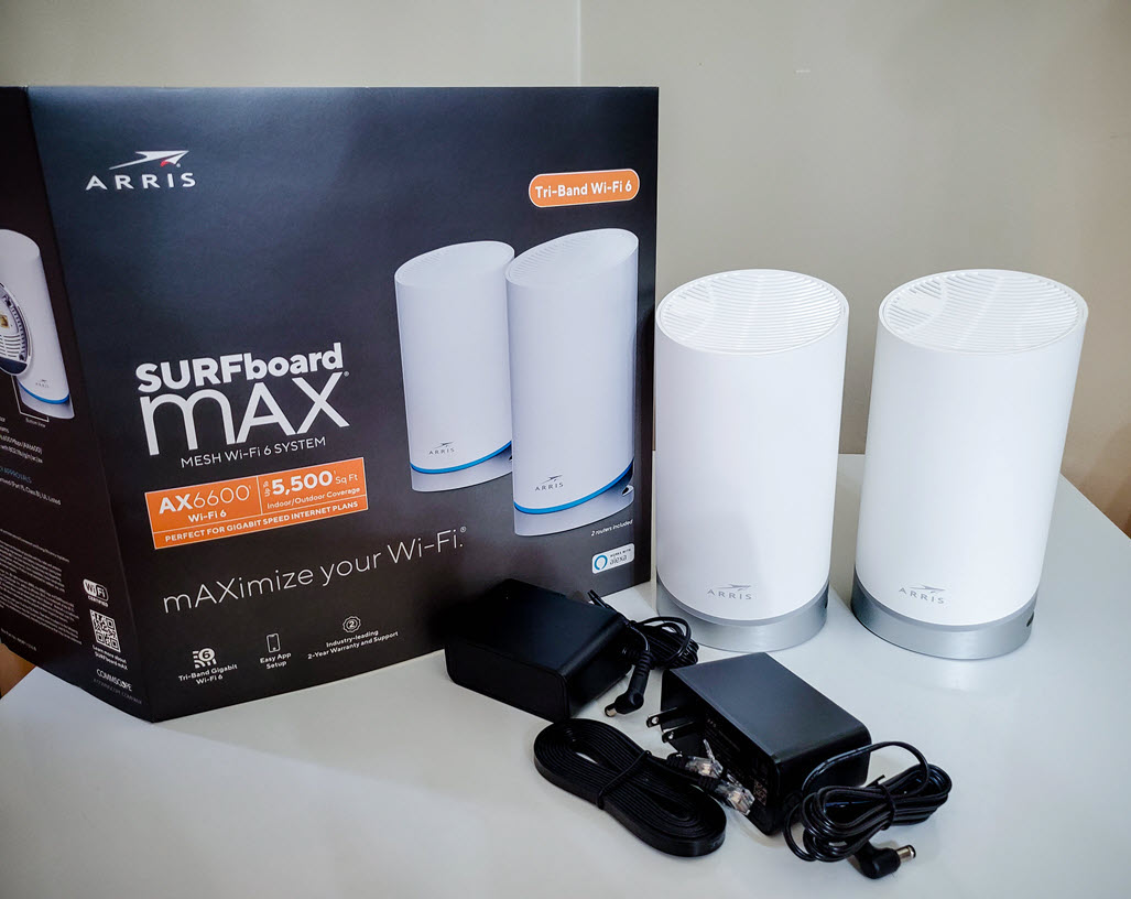Best Router Ever! SURFboard mAX Wi-Fi 6 Mesh Router System – Tech