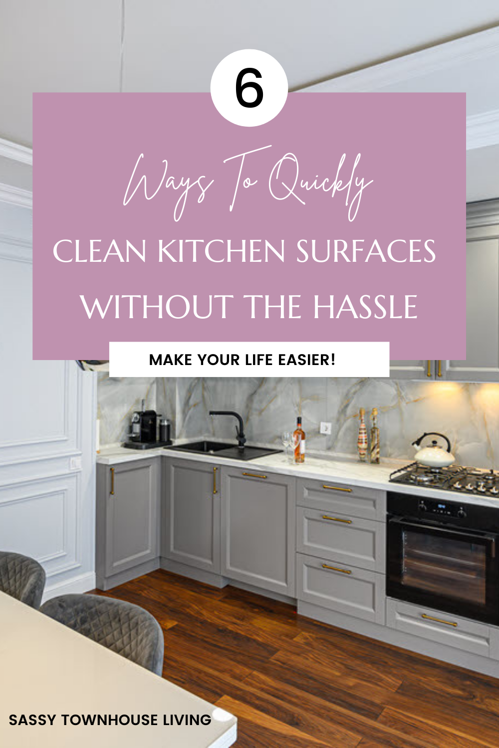 6 Ways To Quickly Clean Kitchen Surfaces Without The Hassle