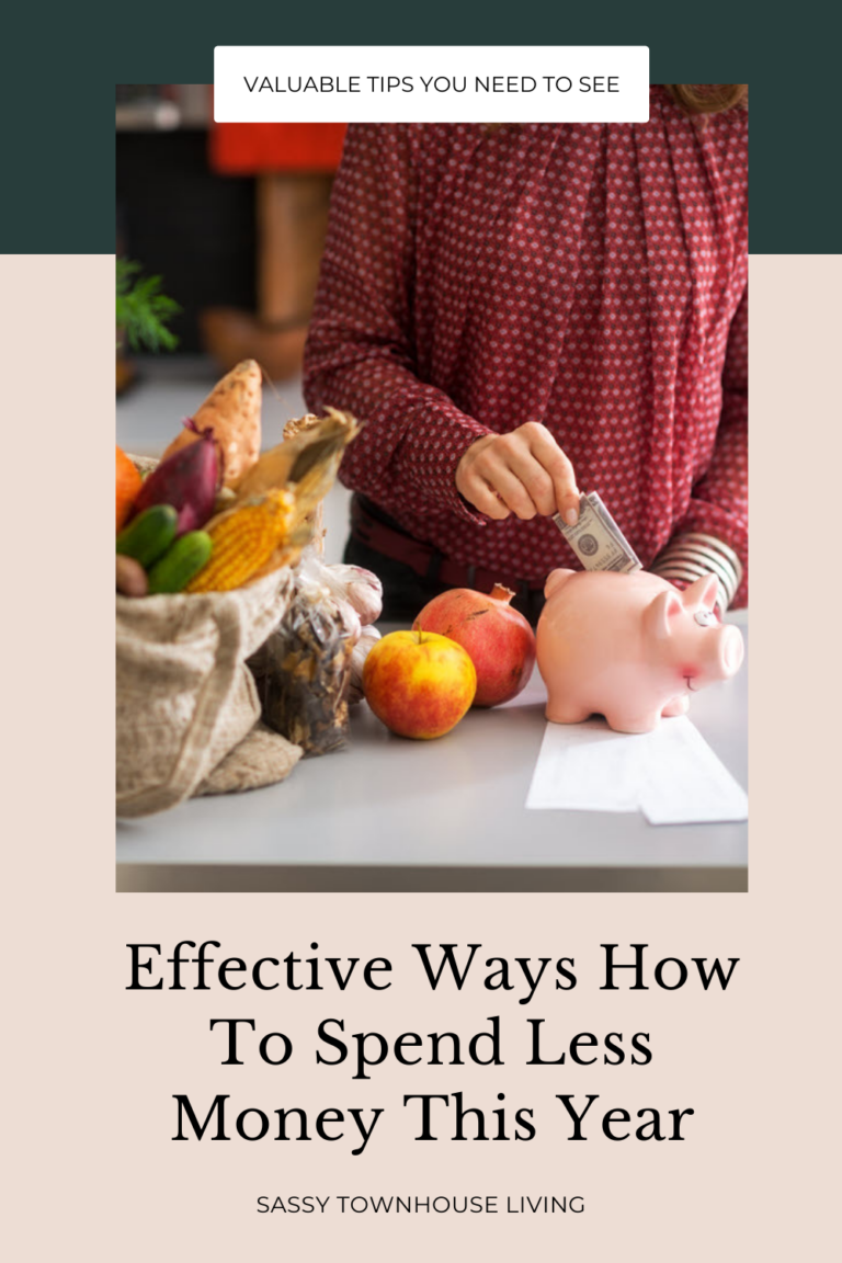 Effective Ways How To Spend Less Money This Year