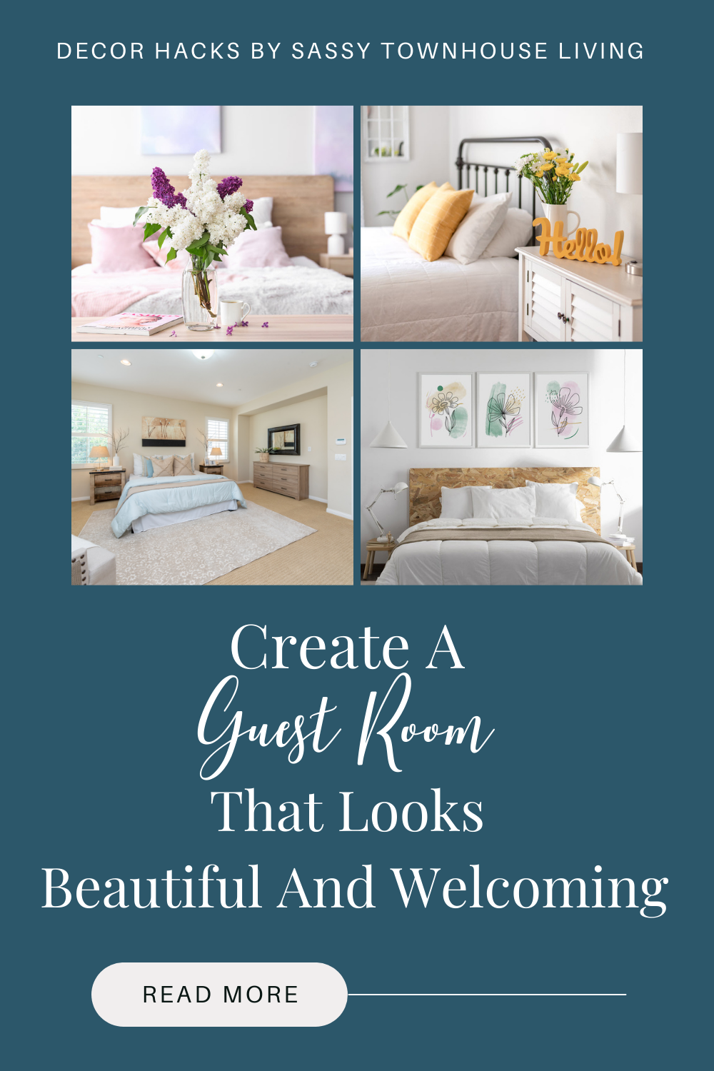 Create A Guest Room That Looks Beautiful And Welcoming