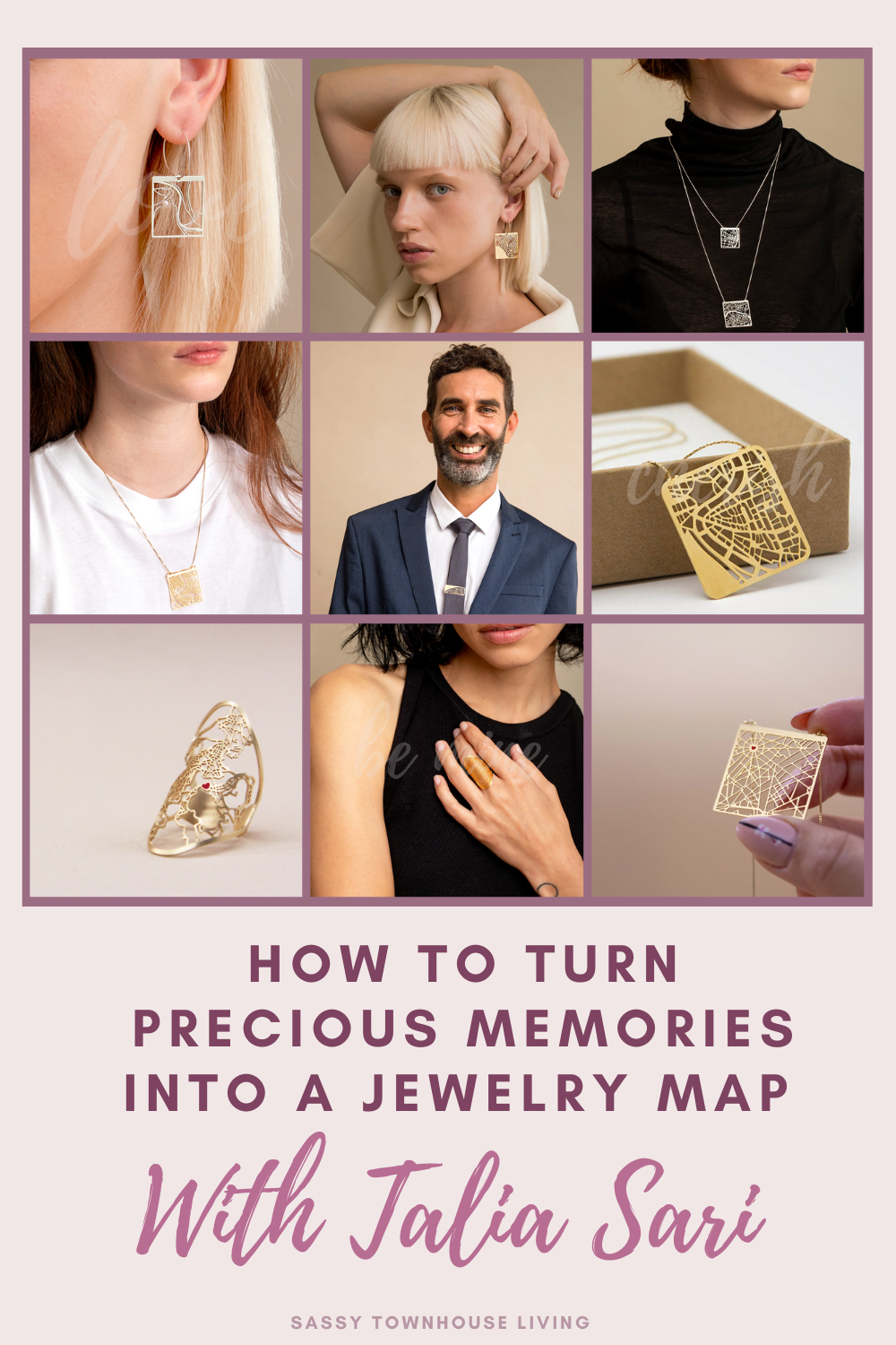 How To Turn Precious Memories Into A Jewelry Map With Talia Sari