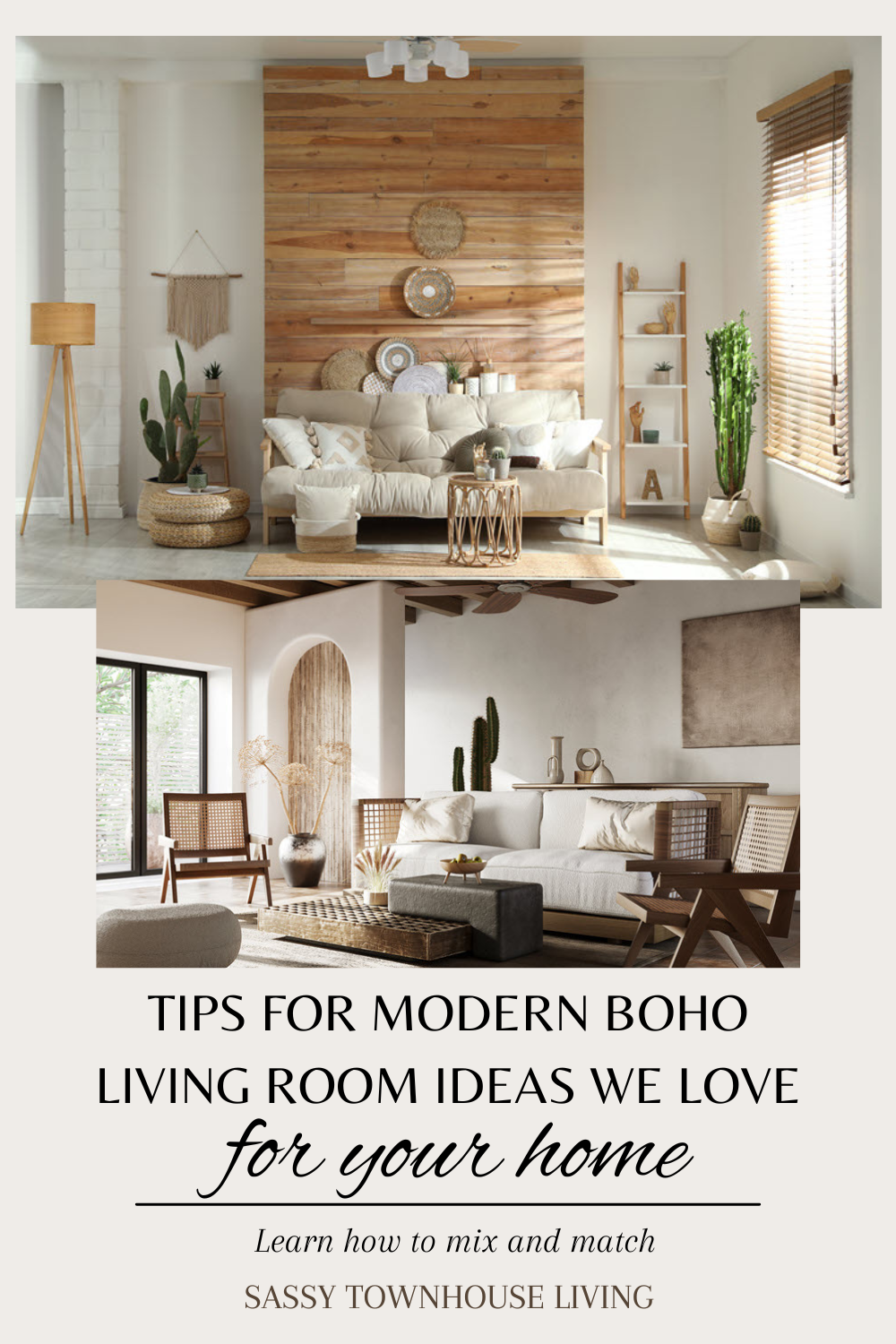 Tips For Modern Boho Living Room Ideas We Love