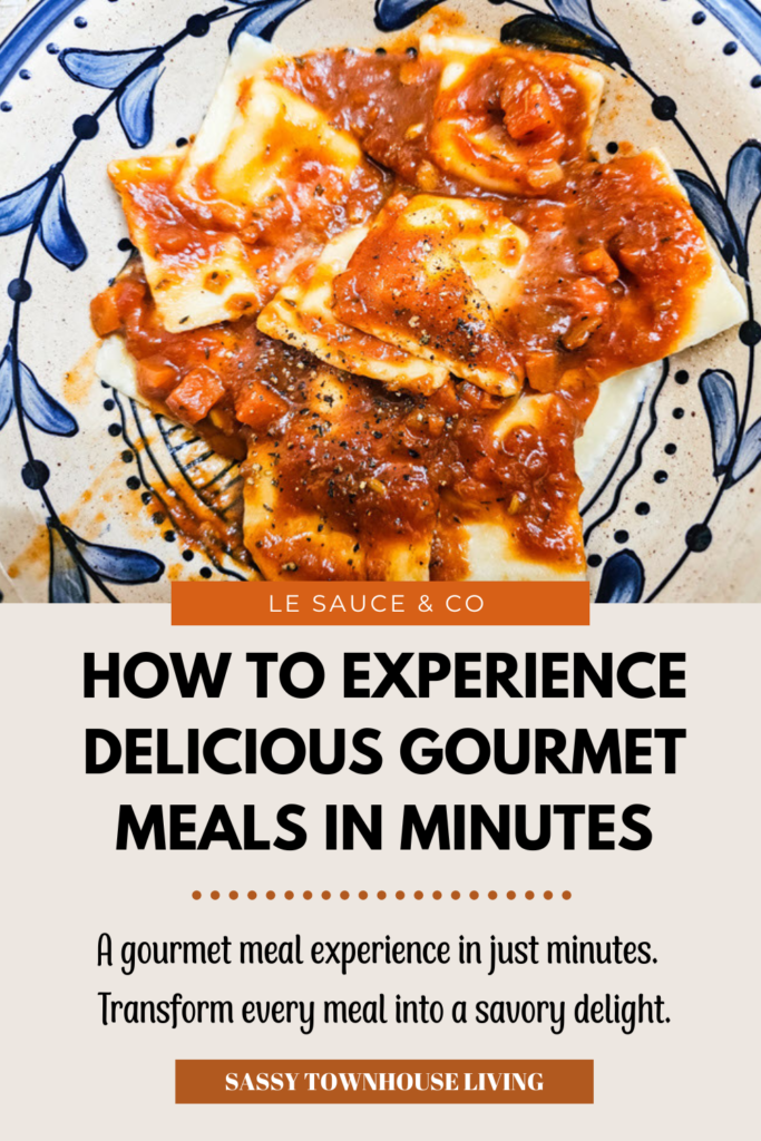 Le Sauce & Co – Experience Delicious Gourmet Meals In Minutes